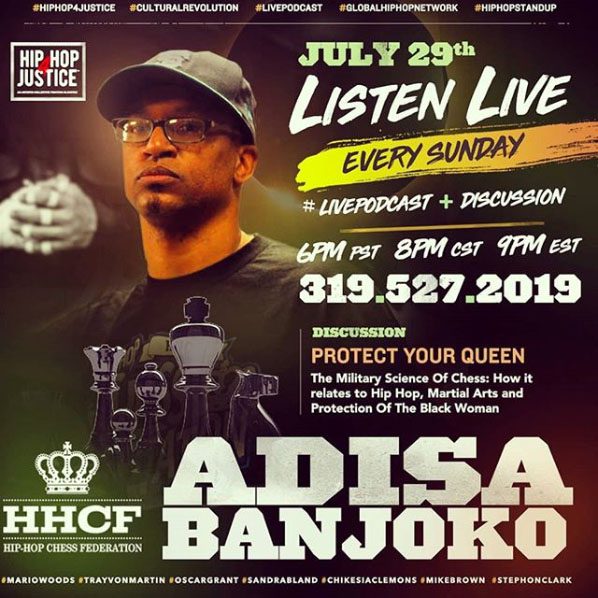 Banjoko featured on "Protect Your Queen" podcast - The Chess Drum