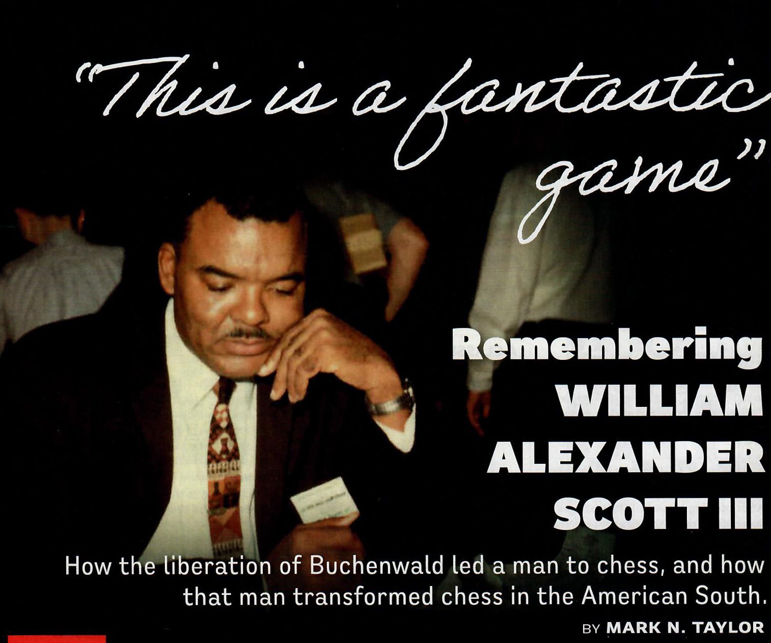 William Scott honored in March 2025 Chess Life! - The Chess Drum